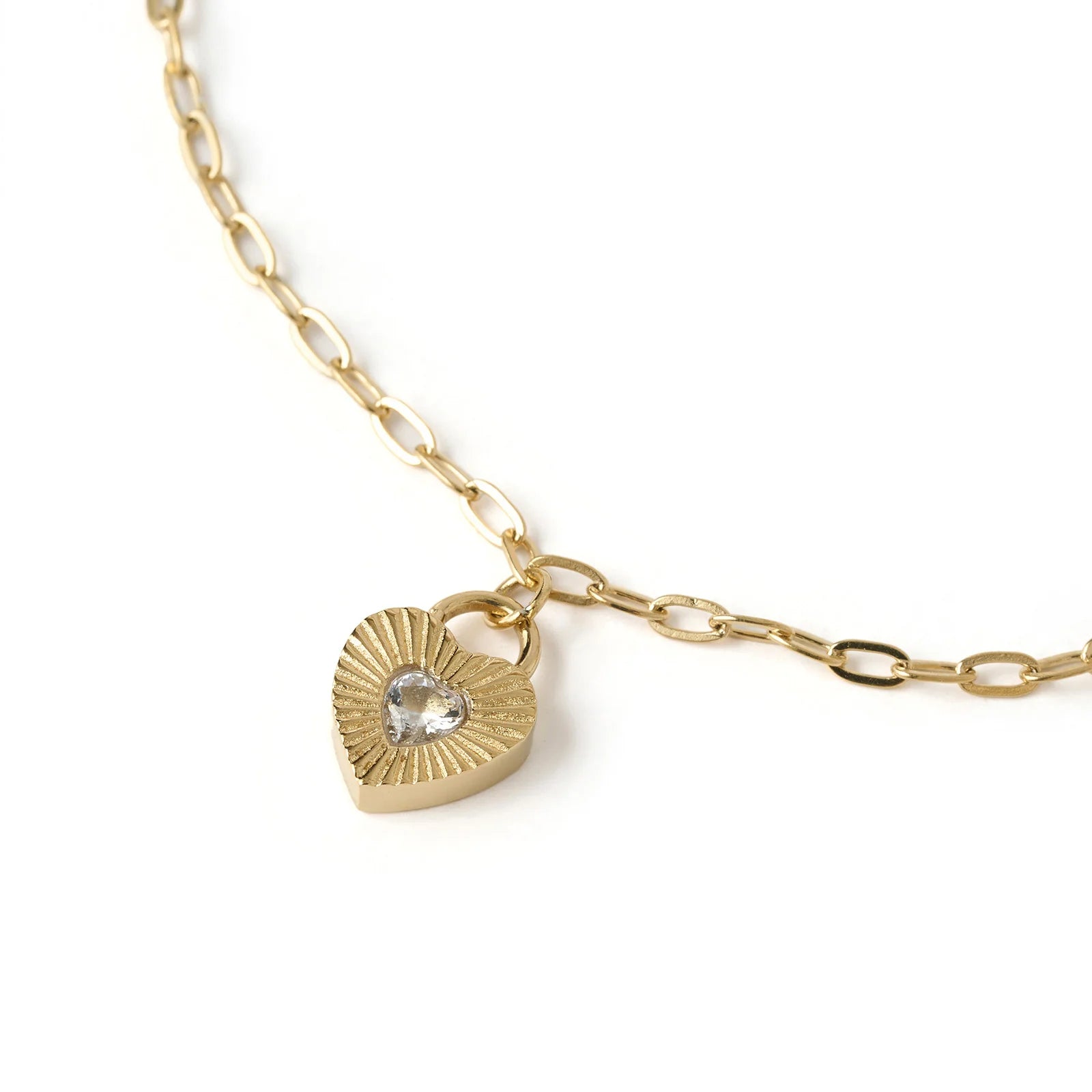 Arms Of Eve - Ruby Heart Bracelet - Stone – Blanc Boutique