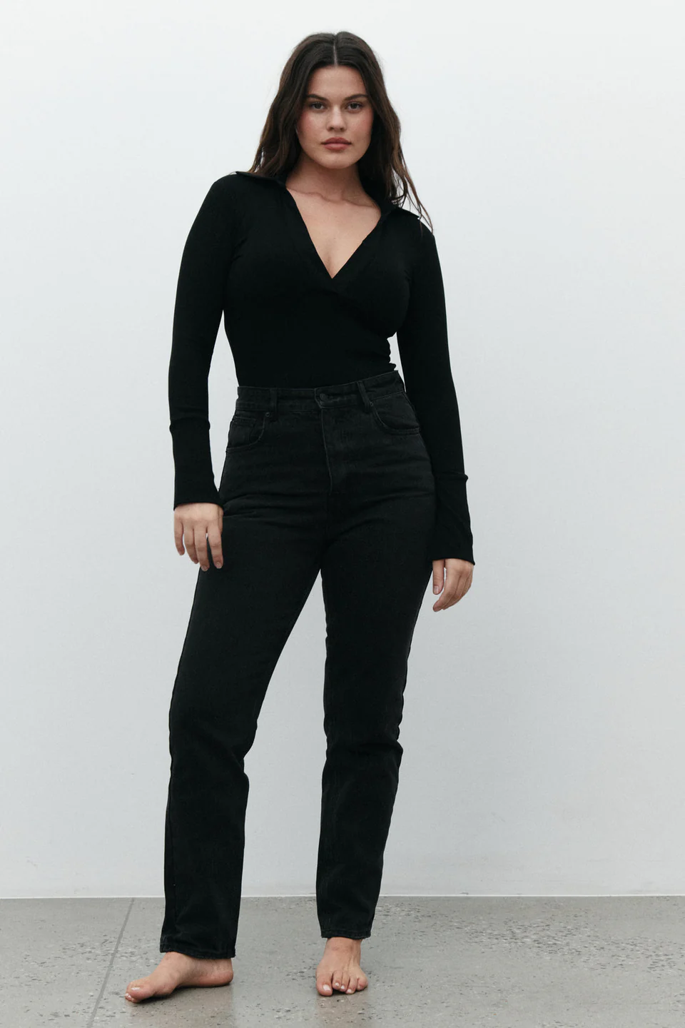 Bayse - Celine Bodysuit - Black – Blanc Boutique